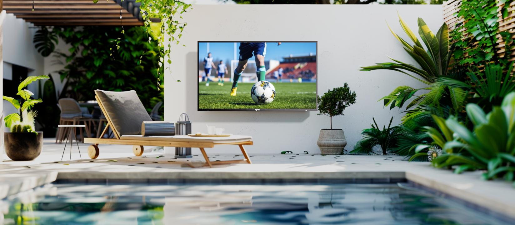 Best Waterproof Outdoor TVs Canada| Withstand All Weather| Sylvox ...