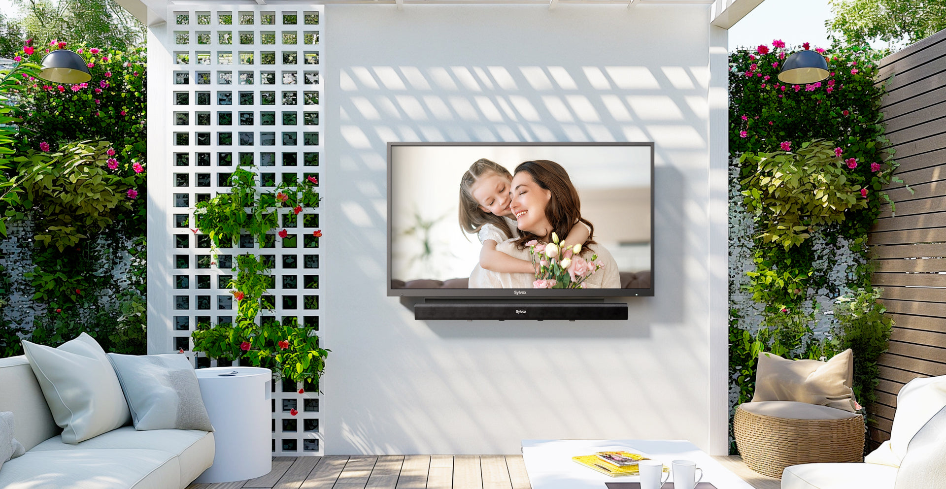 Best Waterproof Outdoor TVs Canada| Withstand All Weather| Sylvox ...