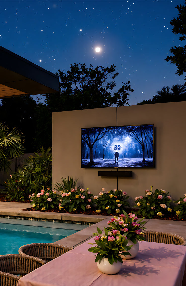 Best Waterproof Outdoor TVs Canada| Withstand All Weather| Sylvox ...